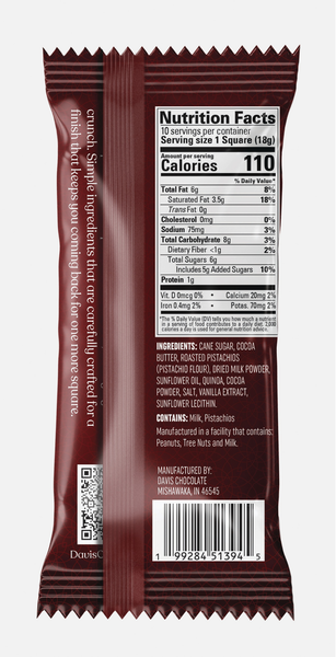 Dubai Destiny Milk Chocolate Bar | Davis Chocolate